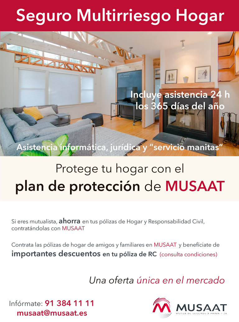 Seguro Multirriesgo Hogar de MUSAAT | COAATGR
