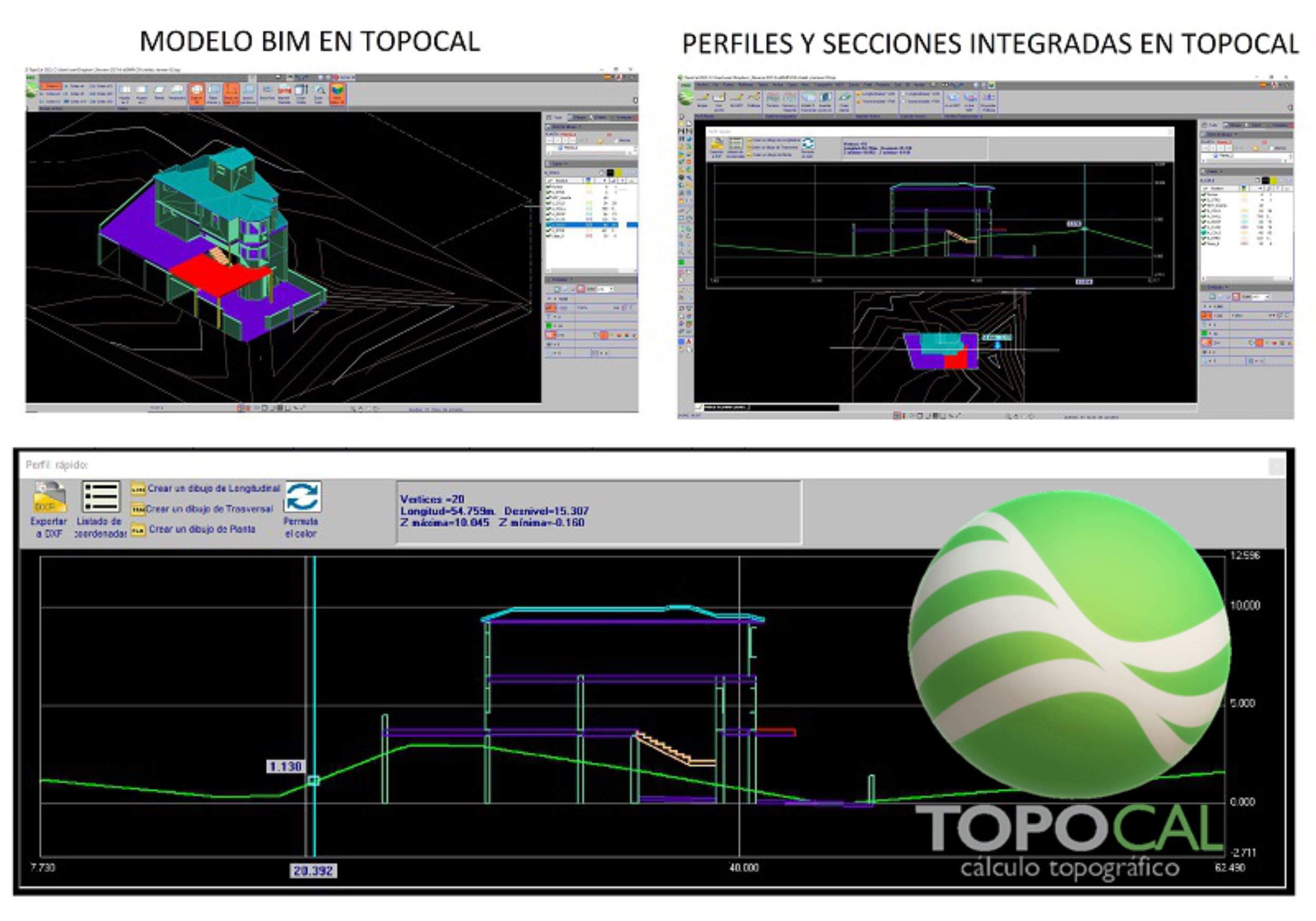 TOPOCAL PARA EDIFICACIÓN. Software de topografía | COAATGR