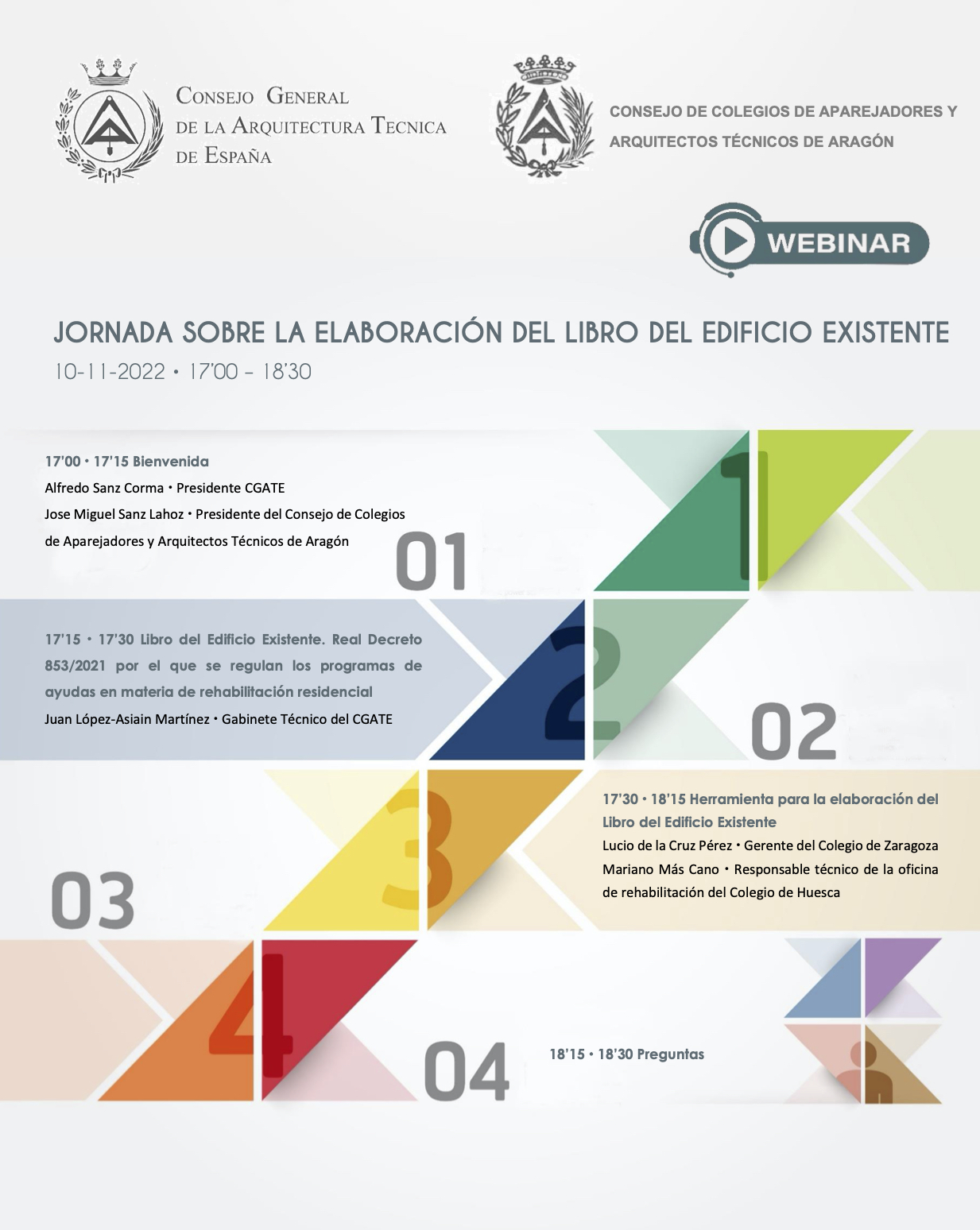 Webinar sobre la elaboración del Libro del Edificio Existente | COAATGR