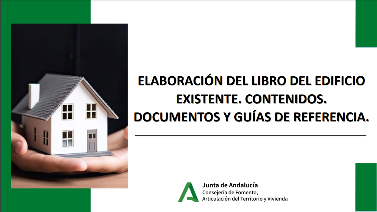 Curso Elaboración Del Libro Del Edificio Existente. Contenidos. Documentos Y Guías De Referencia ...